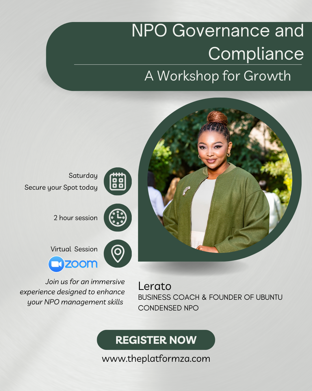 NPO Compliance Training – The PlatformZA Business Agency